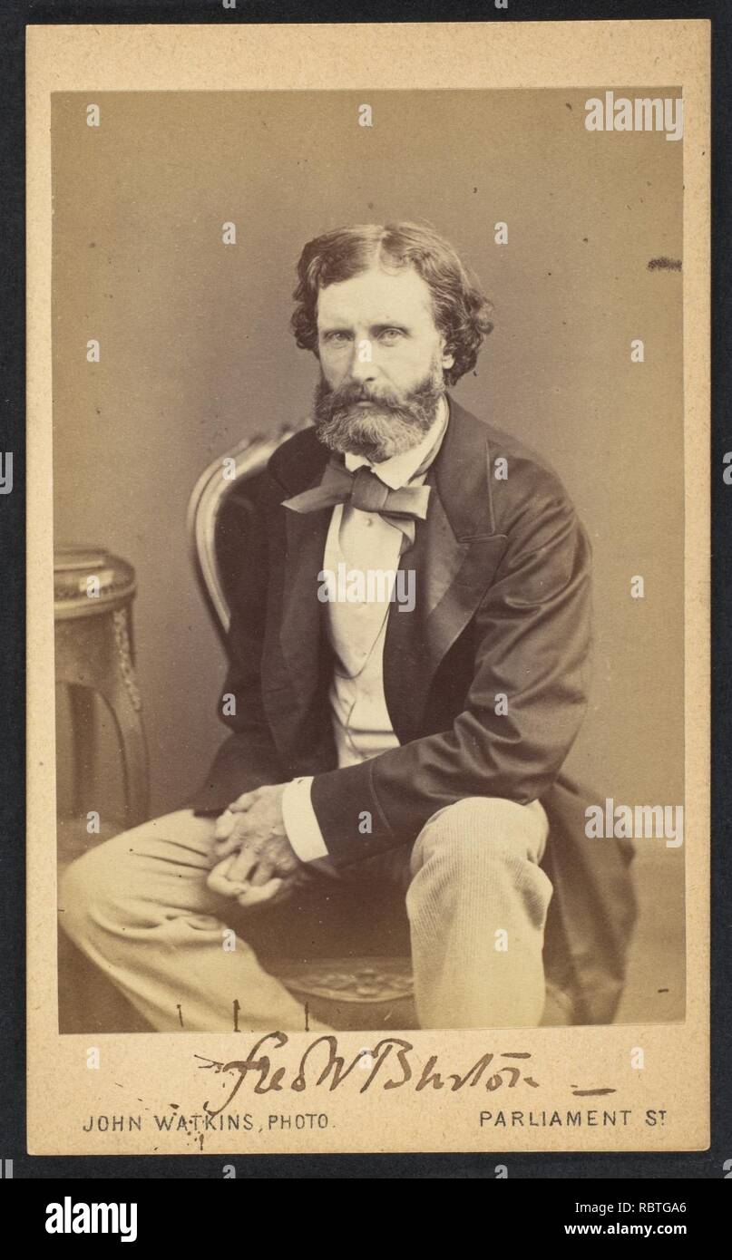 -Frederic William Burton Stock Photo - Alamy