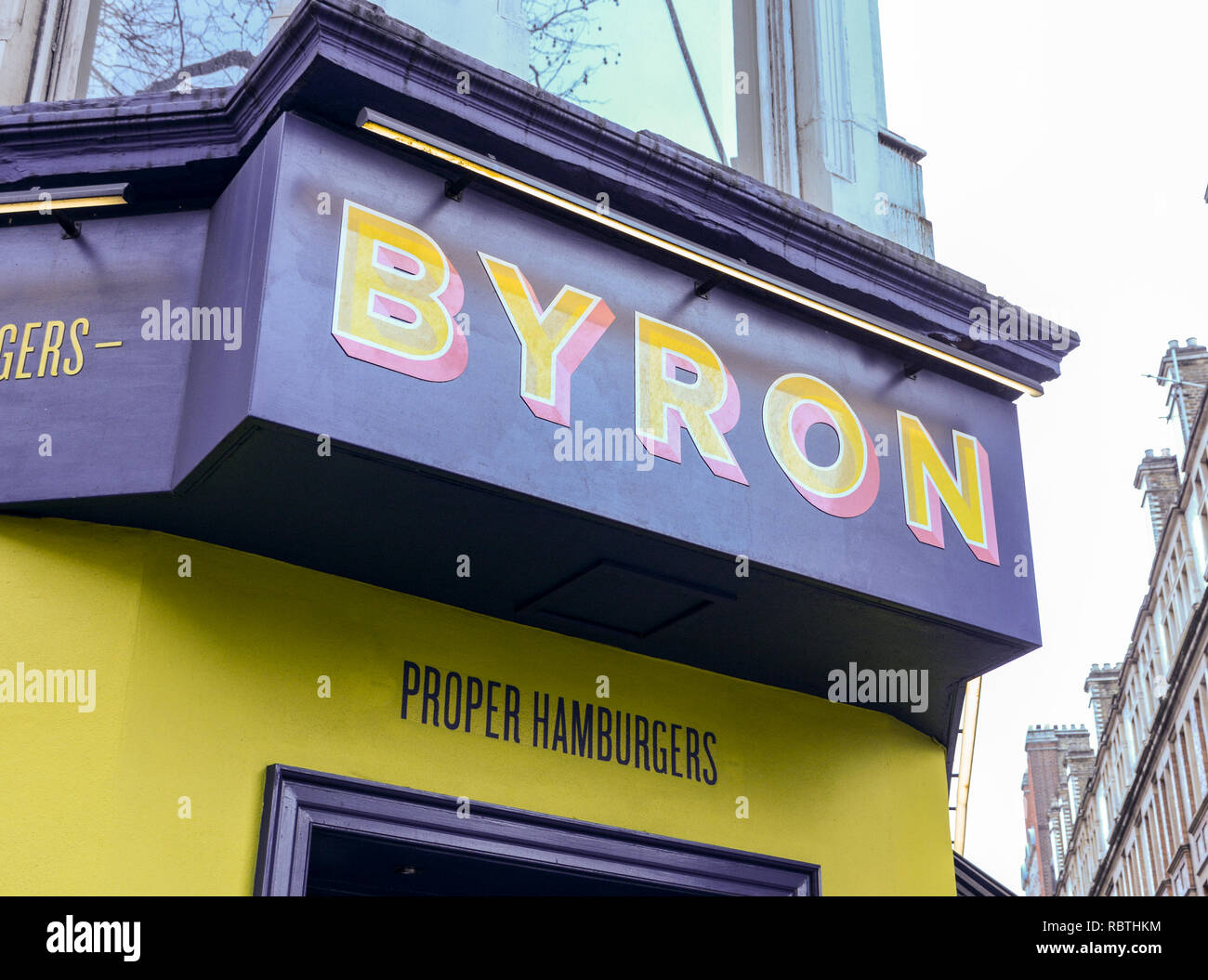 Byron restaurant hi-res stock photography and images - Alamy
