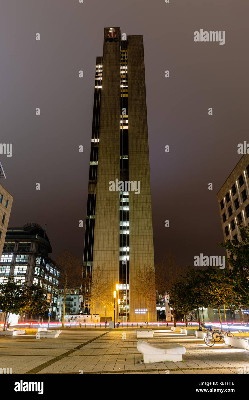 Frankfurt am Main, Germany - January 07, 2019: Frankfurt Office Center ...