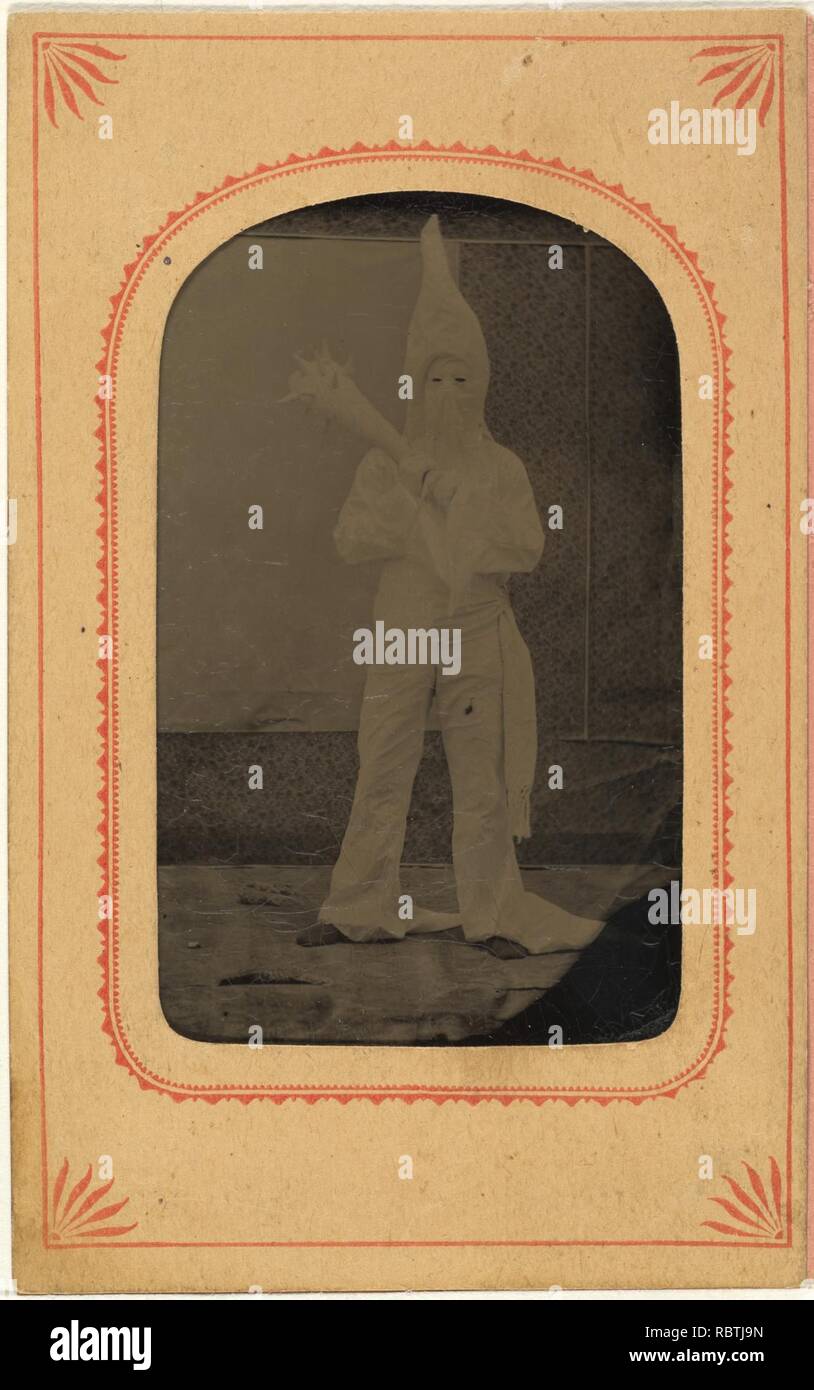 -Ku Klux Klansman Stock Photo - Alamy