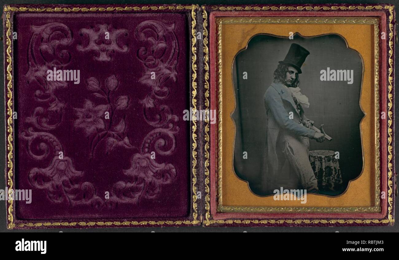 -Man Whittling a Stick Stock Photo - Alamy