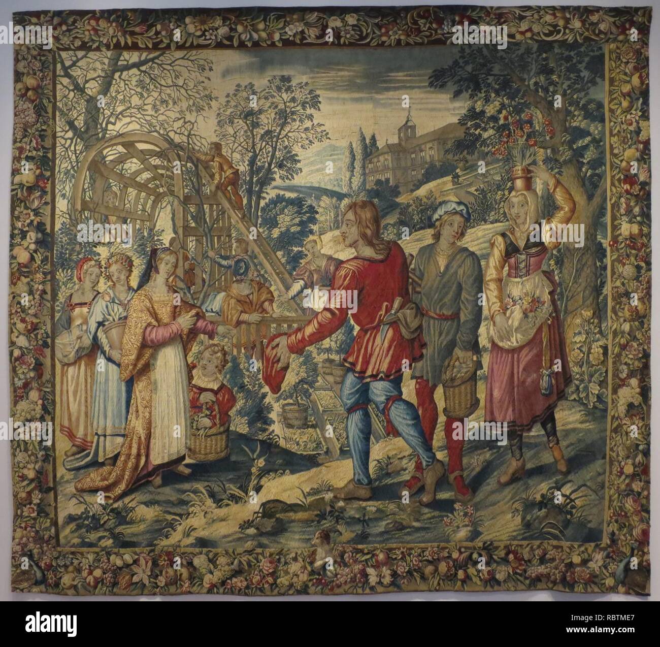 Flemish art history historical archive archival hi-res stock ...