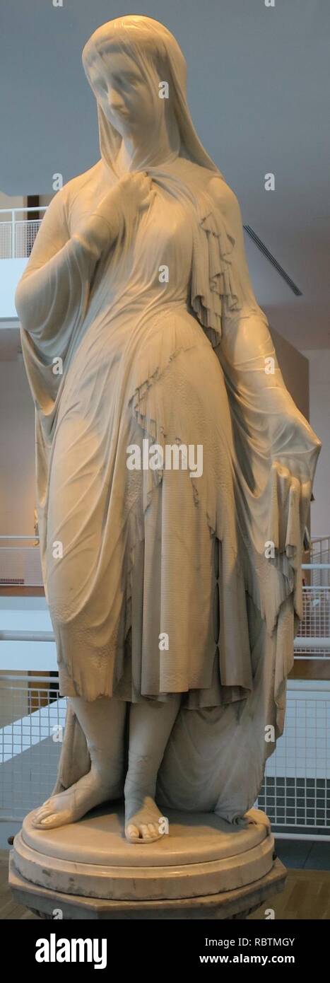 'The Veiled Rebekah' by Giovanni Maria Benzoni, High Museum Stock Photo ...