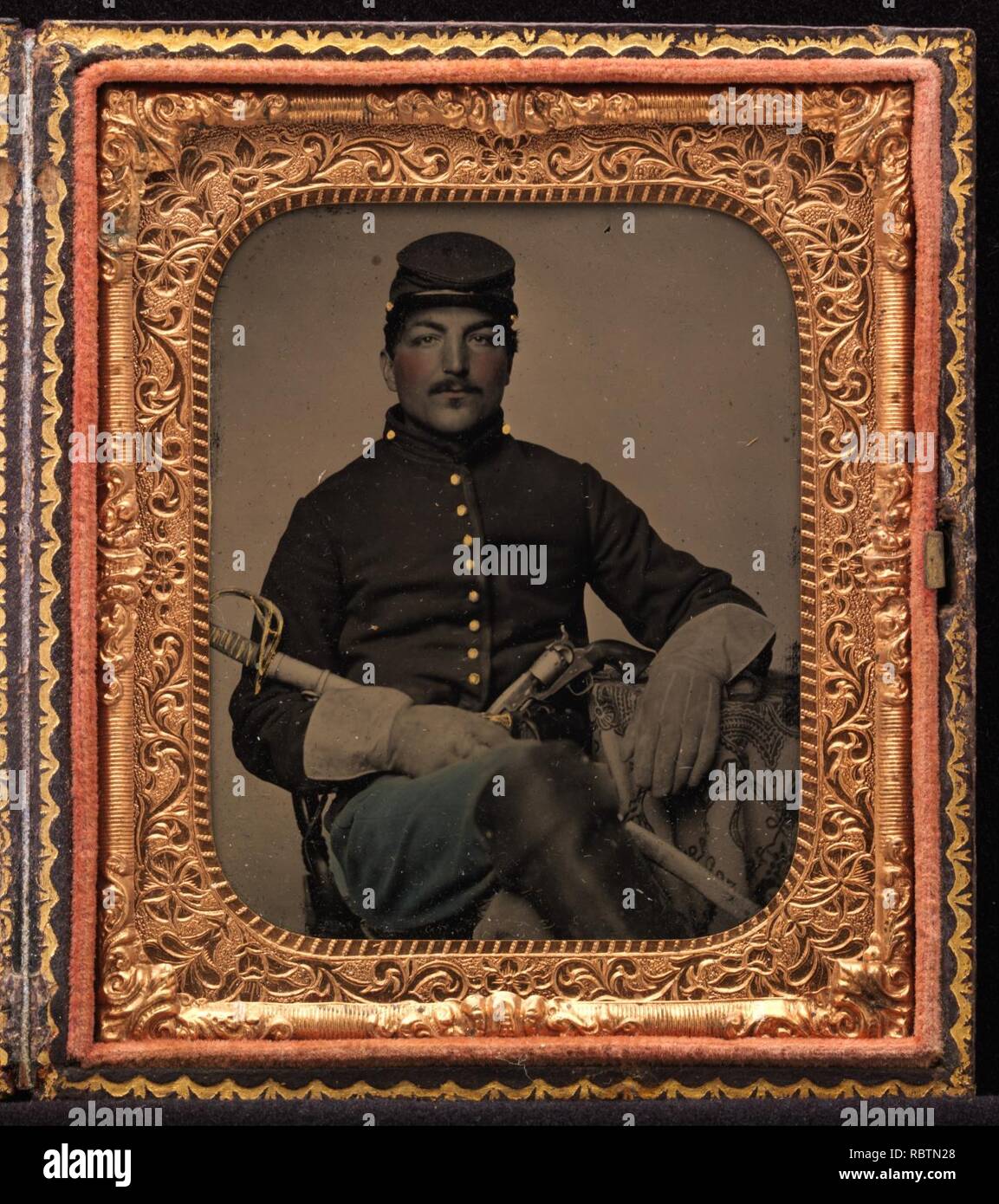Union cavalry soldier hi-res stock photography and images - Alamy