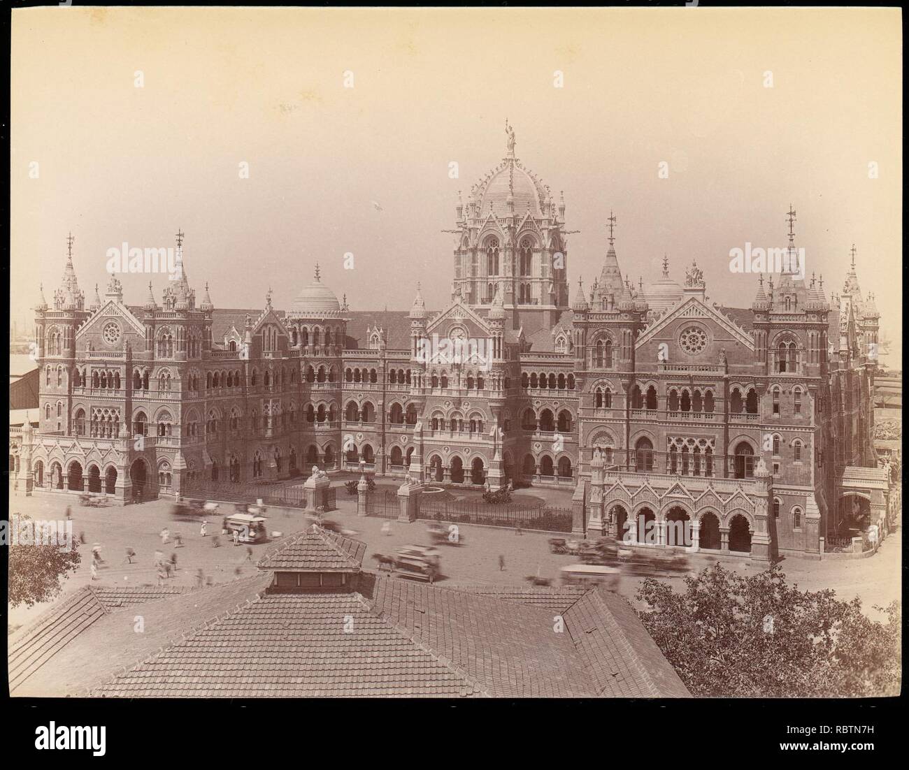 -Victoria Terminus Building, Mumbai Stock Photo - Alamy
