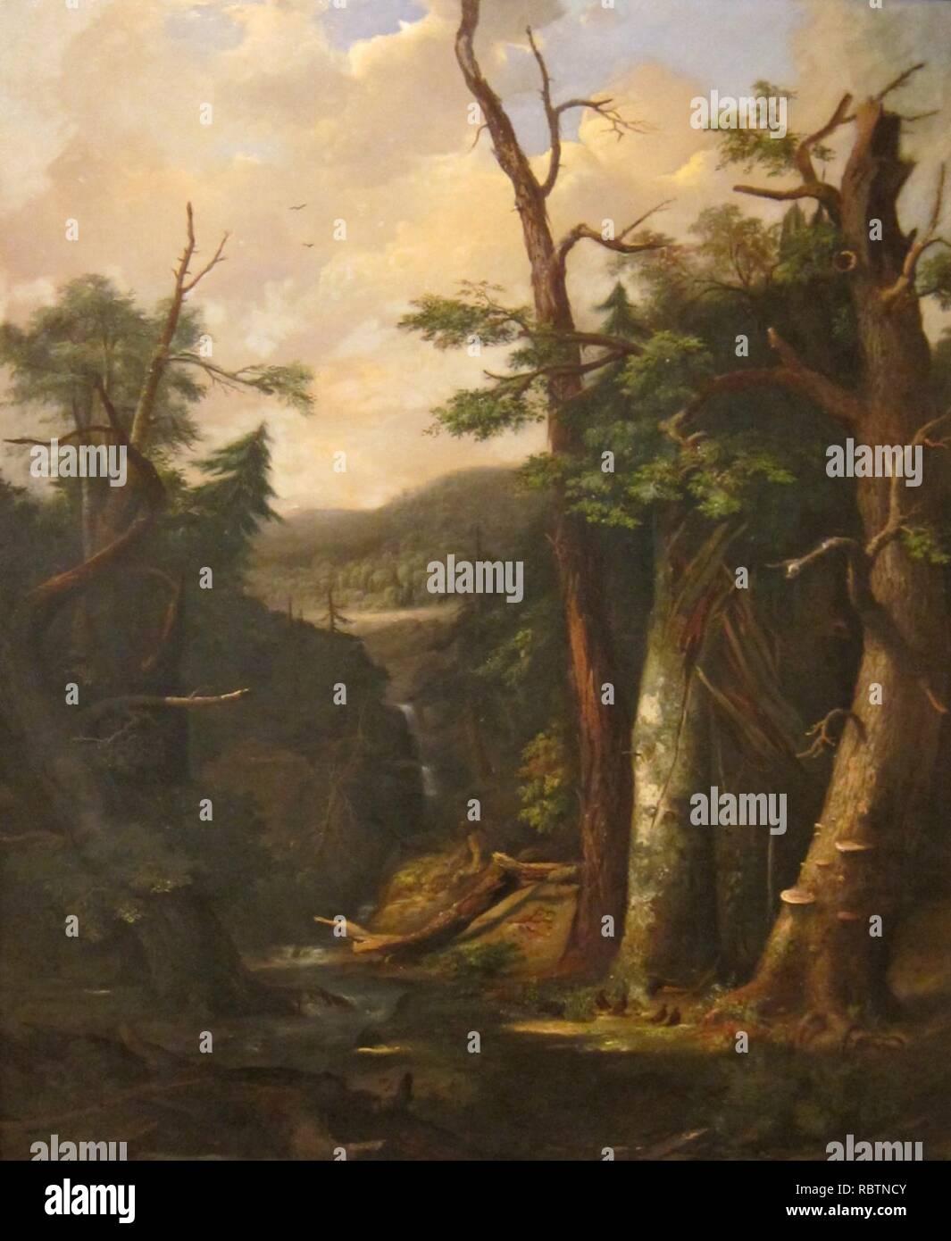 'Western Forest' by Robert Scott Duncanson, 1857 Stock Photo - Alamy