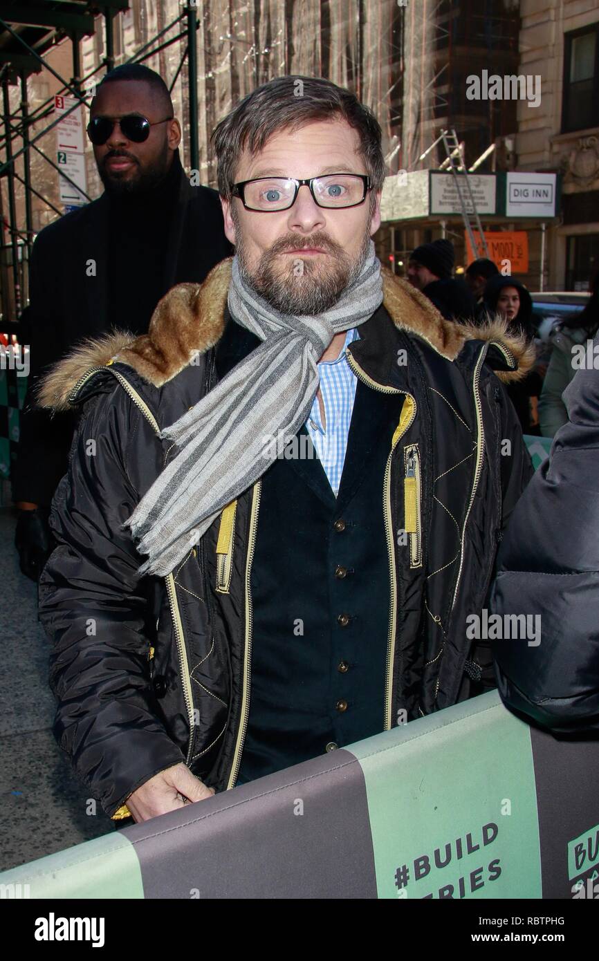 New York, NY, USA. 11th Jan, 2019. Steve Zahn at BUILD SERIES on ...