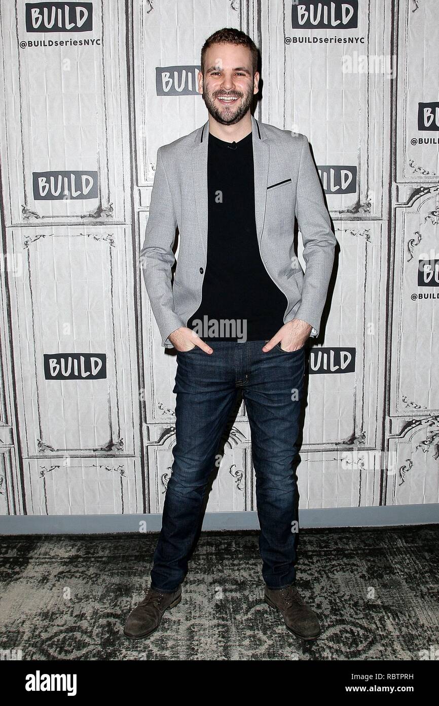 New York, NY, USA. 11th Jan, 2019. Alan Aisenberg inside for AOL Build ...