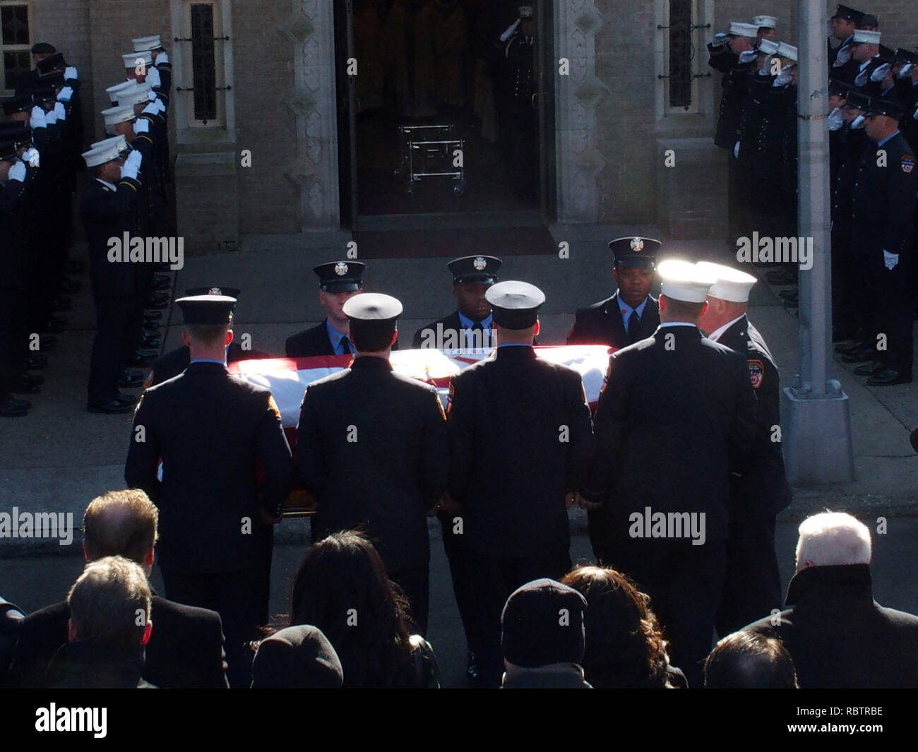 New York, New York, USA. 11th Jan, 2019. Funeral for New York City ...