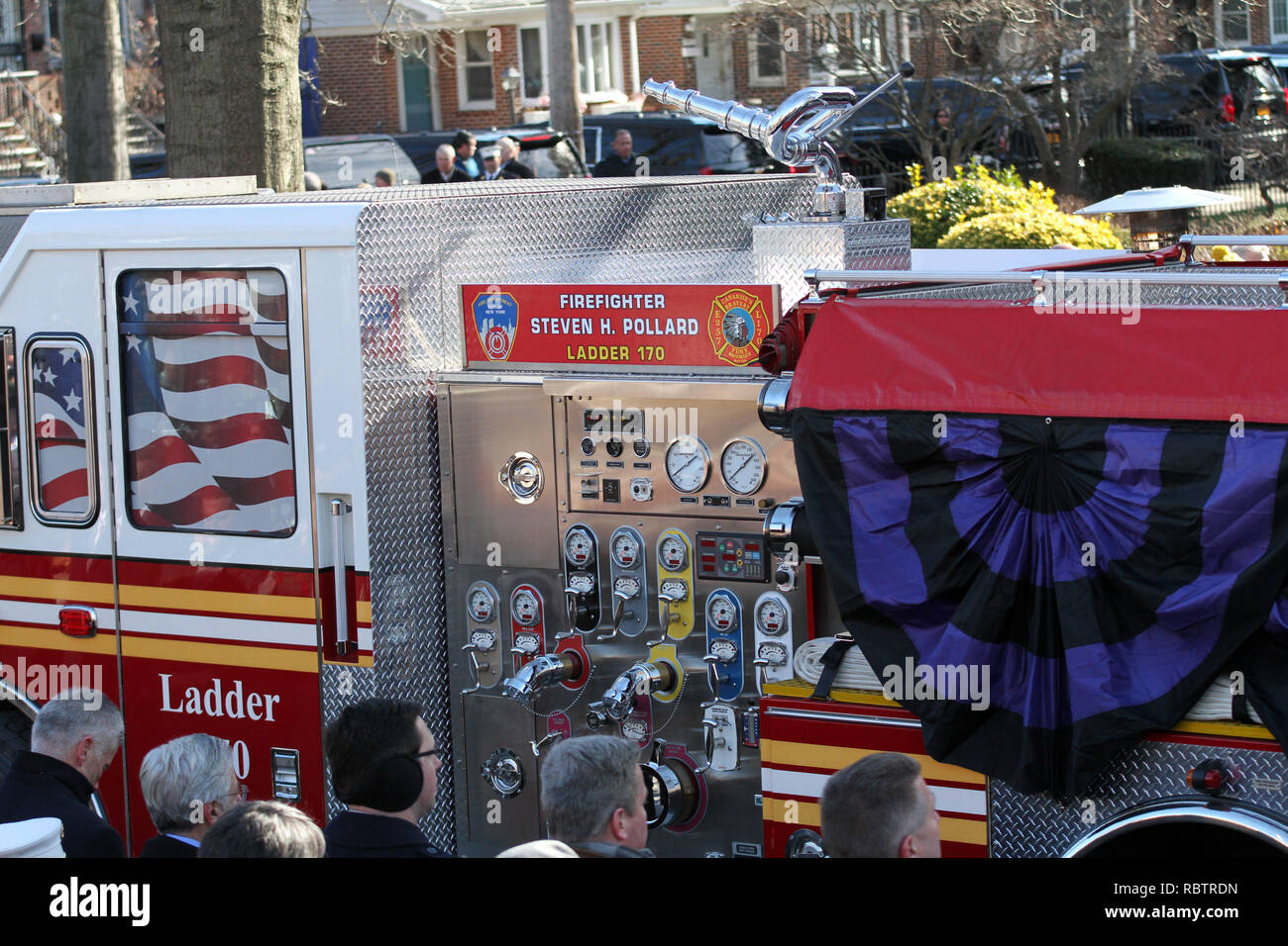 New York, New York, USA. 11th Jan, 2019. Funeral for New York City ...