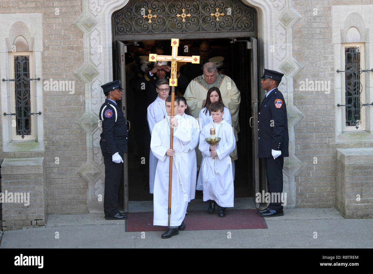 New York, New York, USA. 11th Jan, 2019. Funeral for New York City ...
