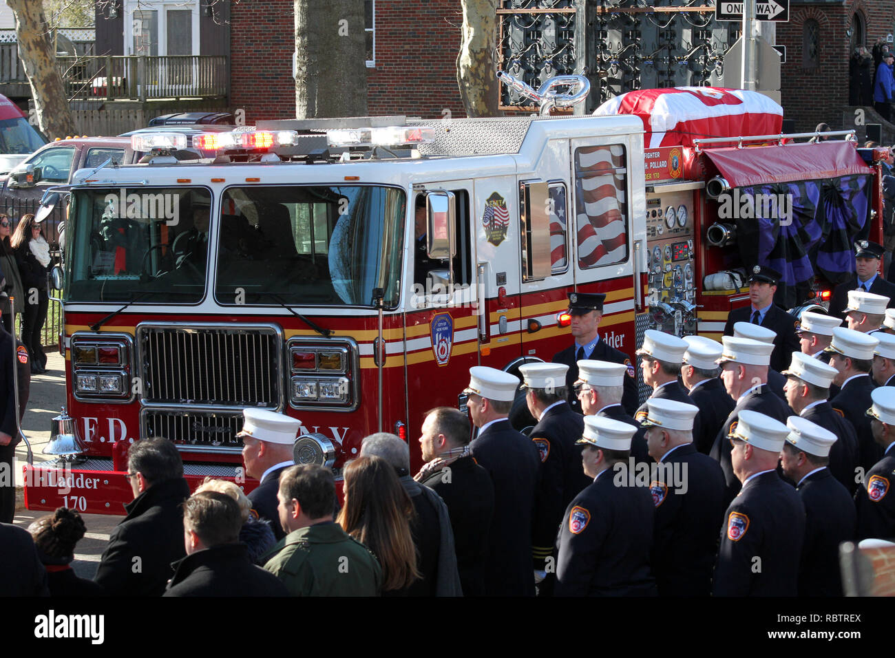 New York, New York, USA. 11th Jan, 2019. Funeral for New York City ...