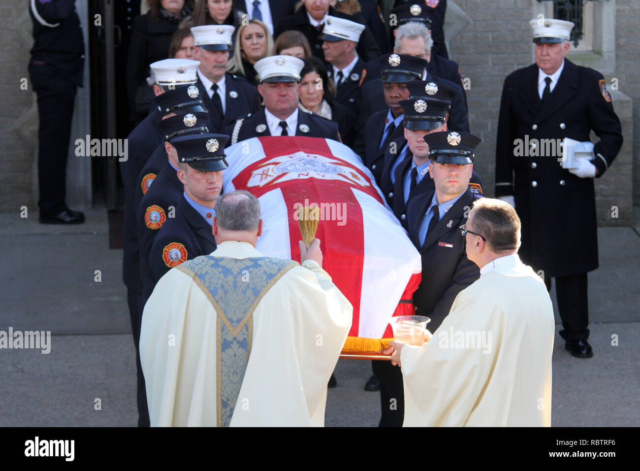 New York, New York, USA. 11th Jan, 2019. Funeral for New York City ...