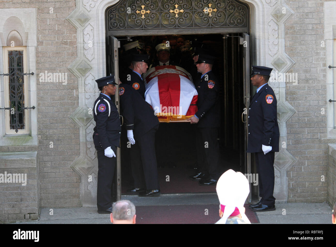 New York, New York, USA. 11th Jan, 2019. Funeral for New York City ...