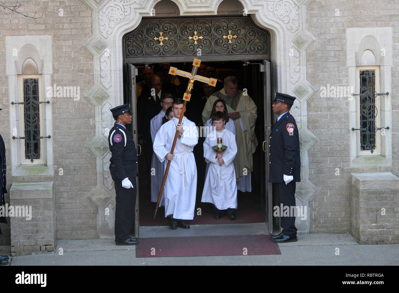 New York, New York, USA. 11th Jan, 2019. Funeral for New York City ...