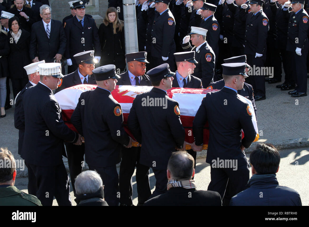 New York, New York, USA. 11th Jan, 2019. Funeral for New York City ...