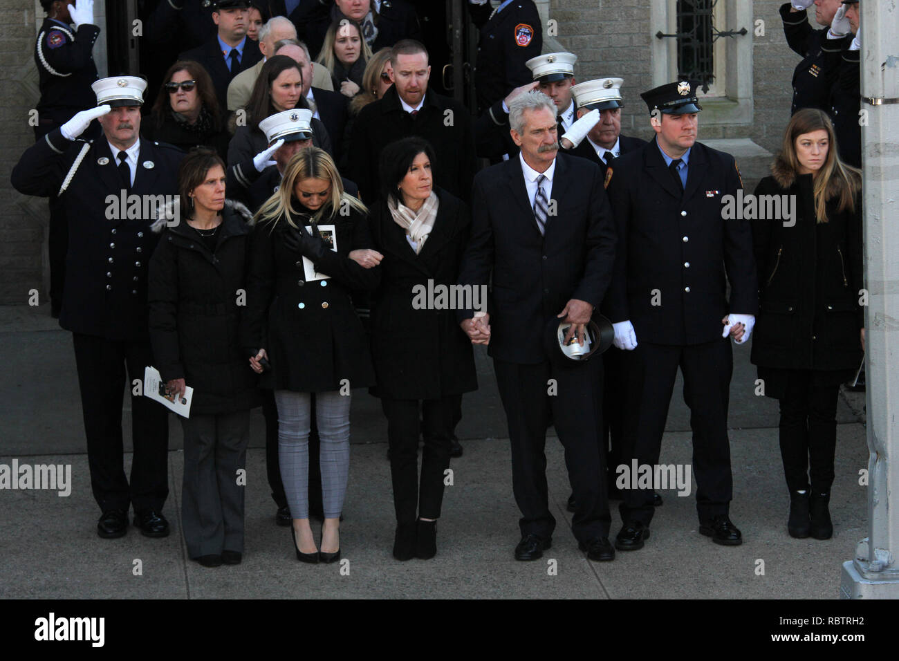 New York, New York, USA. 11th Jan, 2019. Funeral for New York City ...