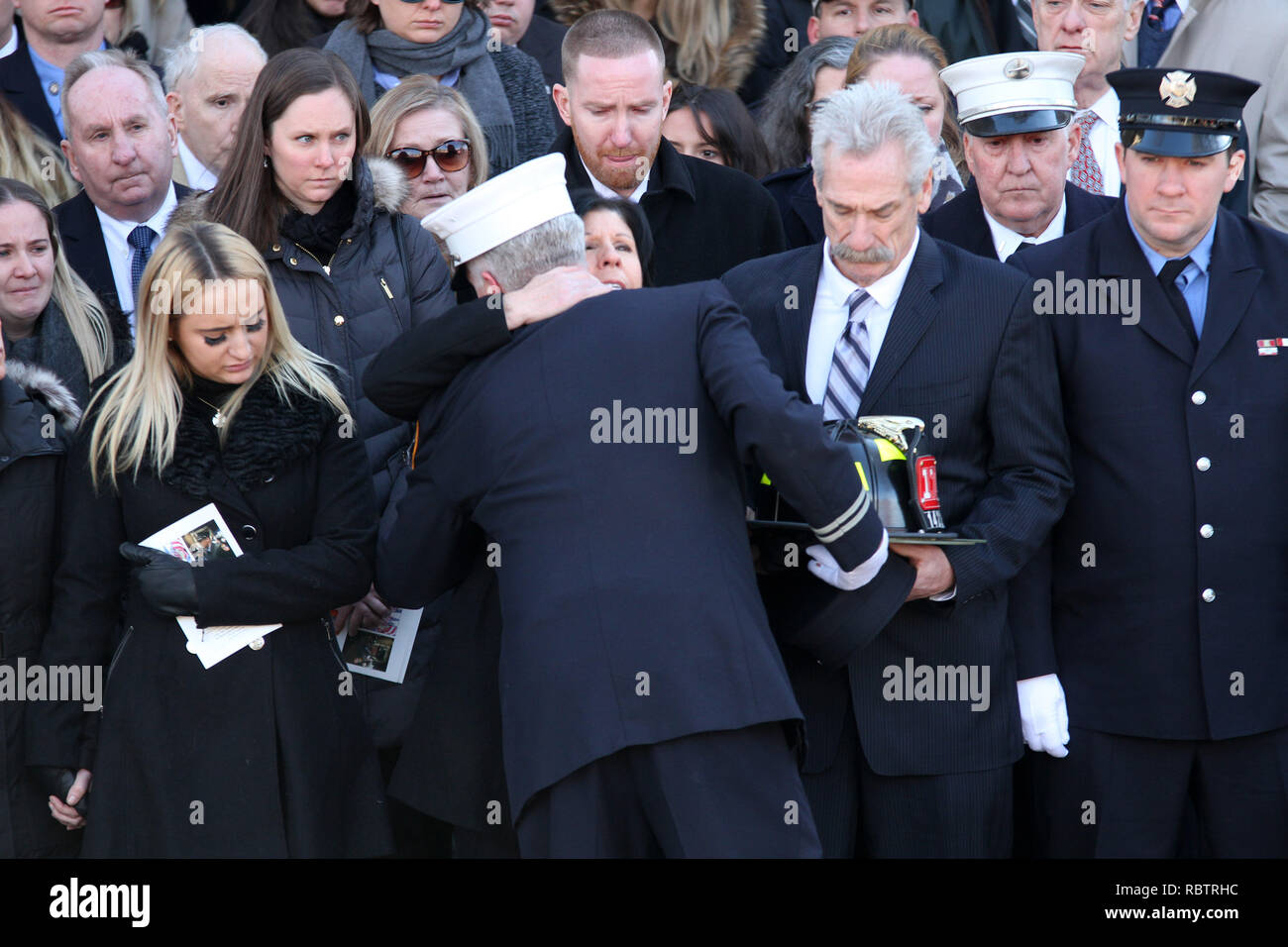 New York, New York, USA. 11th Jan, 2019. Funeral for New York City ...