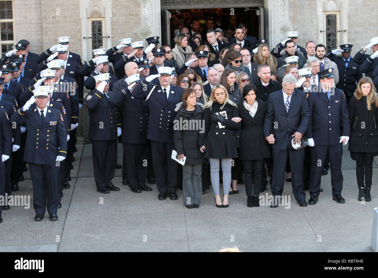 New York, New York, USA. 11th Jan, 2019. Funeral for New York City ...