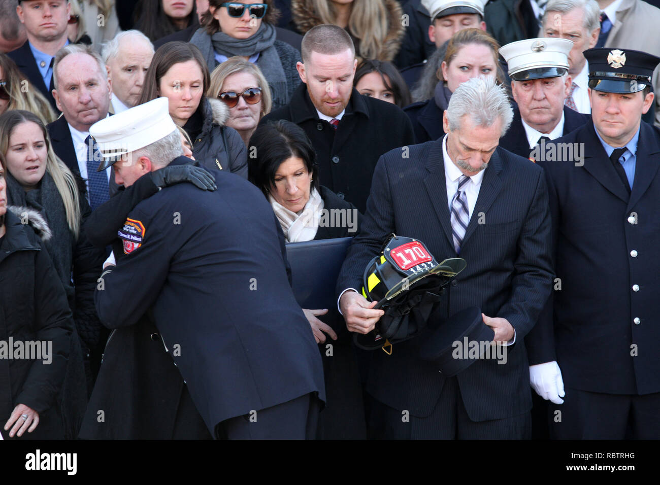 New York, New York, USA. 11th Jan, 2019. Funeral for New York City ...