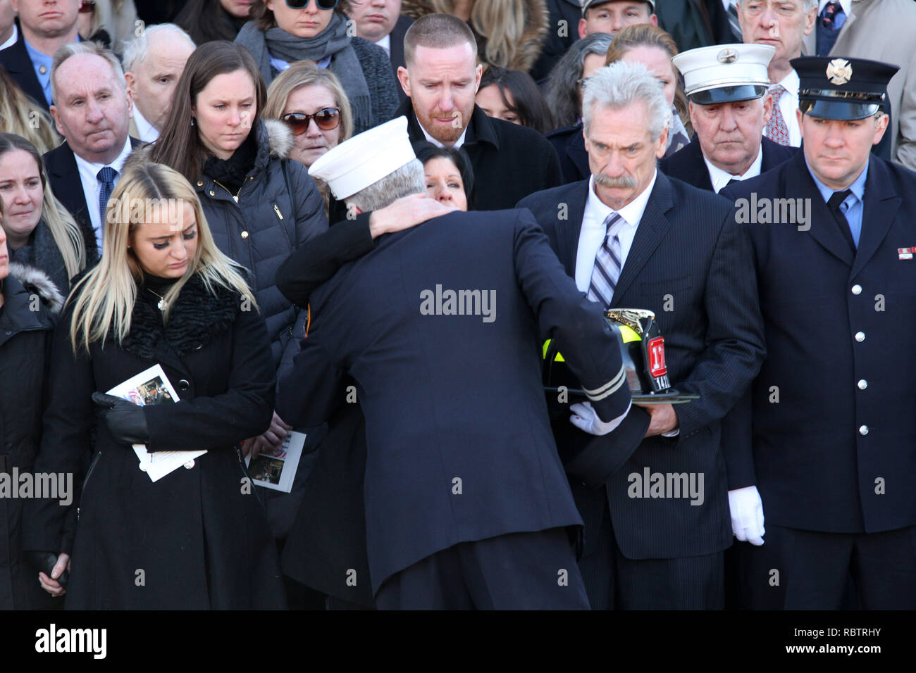 New York, New York, USA. 11th Jan, 2019. Funeral for New York City ...