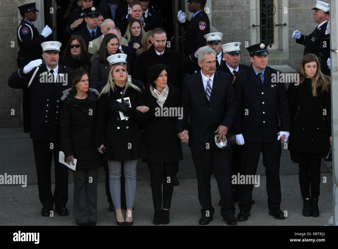 New York, New York, USA. 11th Jan, 2019. Funeral for New York City ...