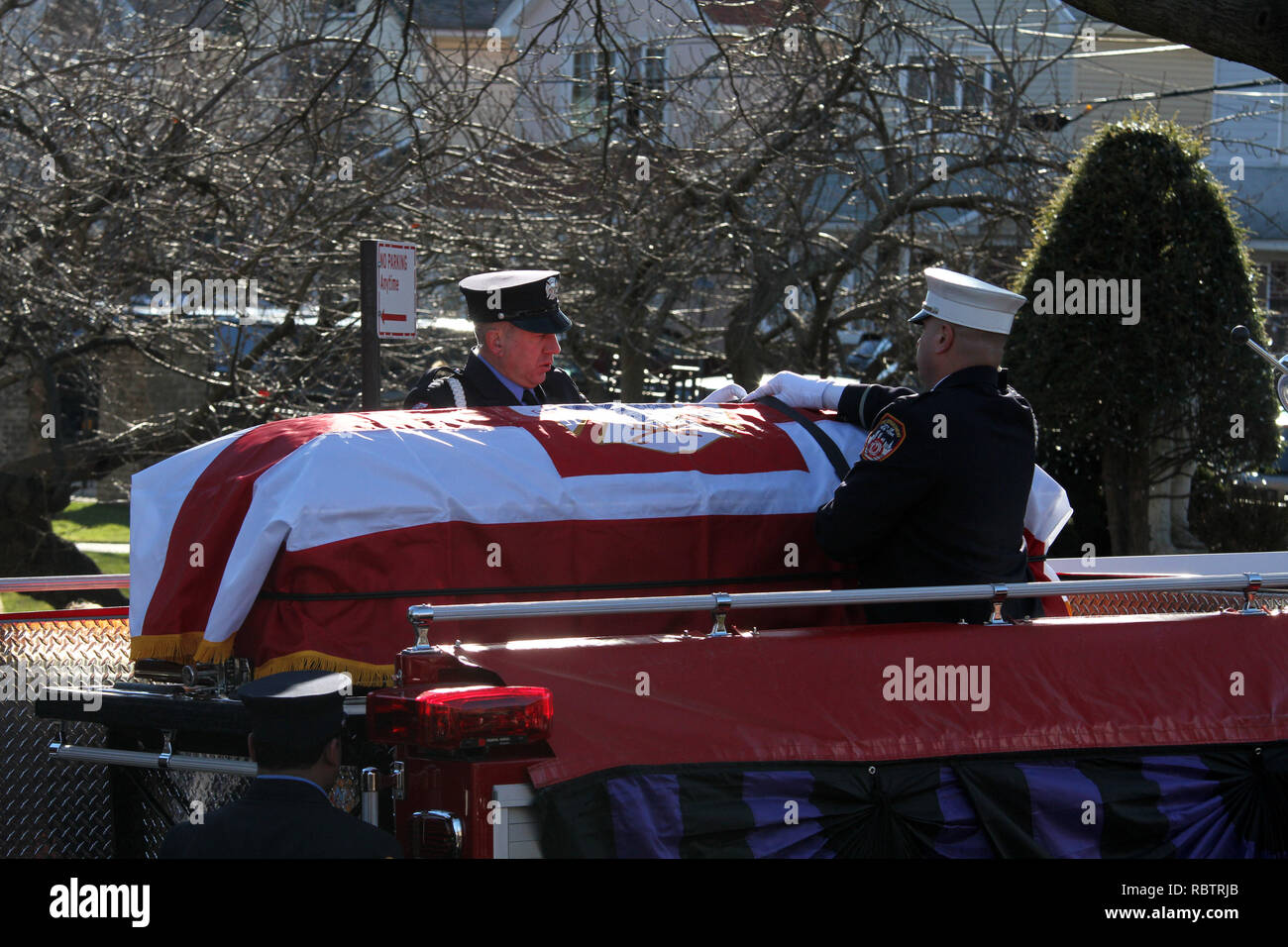 New York, New York, USA. 11th Jan, 2019. Funeral for New York City ...