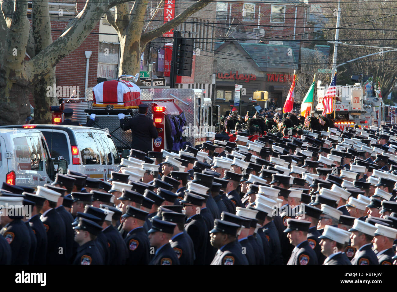 New York, New York, USA. 11th Jan, 2019. Funeral for New York City ...