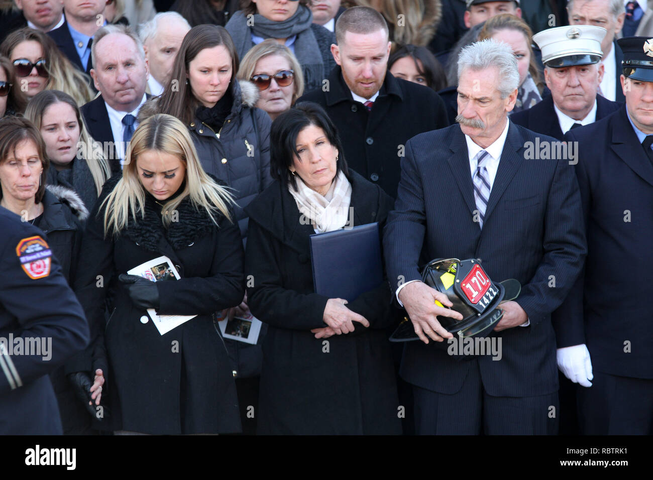 New York, New York, USA. 11th Jan, 2019. Funeral for New York City ...