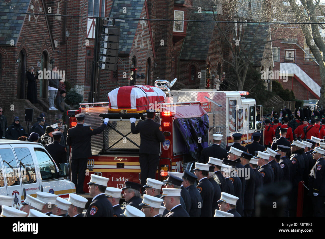 New York, New York, USA. 11th Jan, 2019. Funeral for New York City ...