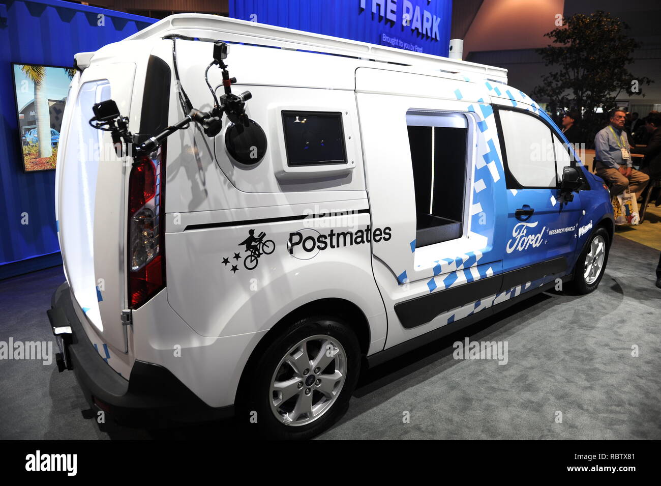 Las Vegas, USA. 08th Jan, 2019. At the CES technology fair, Ford will ...