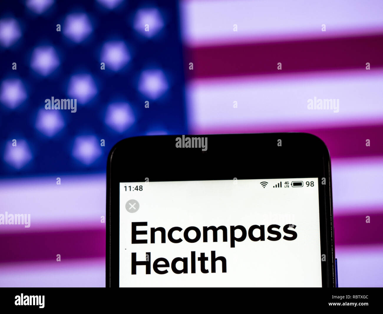 Encompass health logo hi-res stock photography and images - Alamy