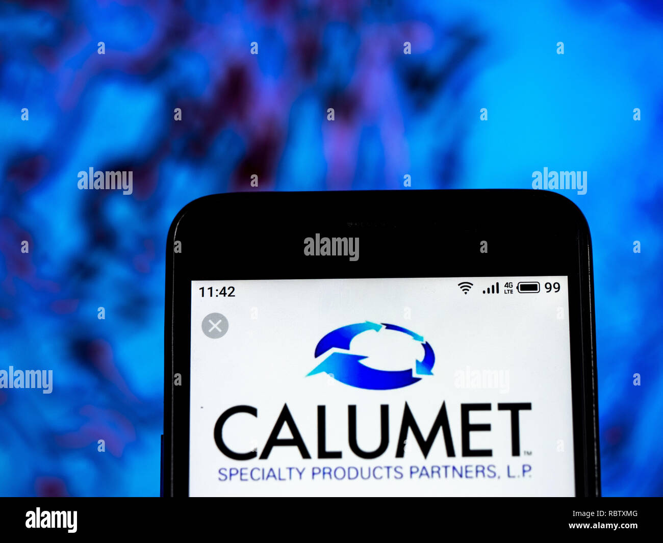 January 11, 2019 - Kiev, Ukraine - Calumet Specialty Products Partners ...