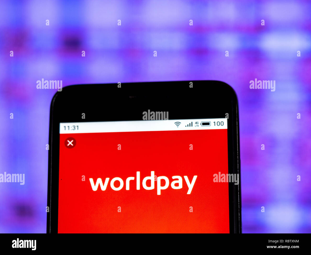 Worldpay logo hi-res stock photography and images - Alamy