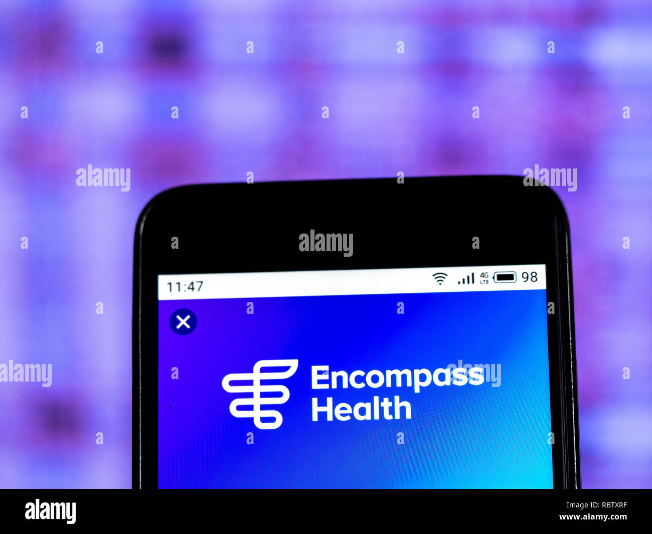 Encompass health logo hi-res stock photography and images - Alamy