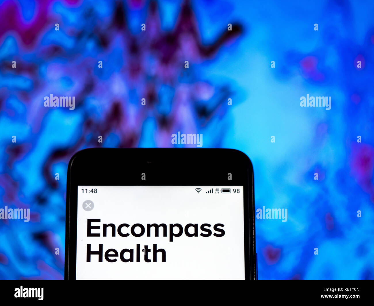 Encompass health logo hi-res stock photography and images - Alamy