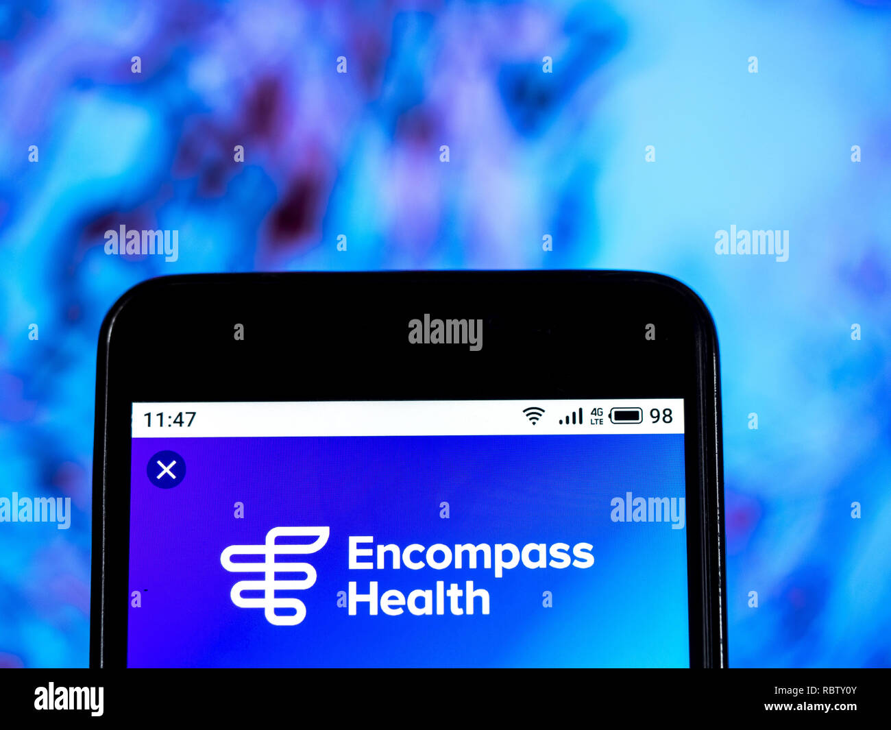 Encompass health logo hi-res stock photography and images - Alamy