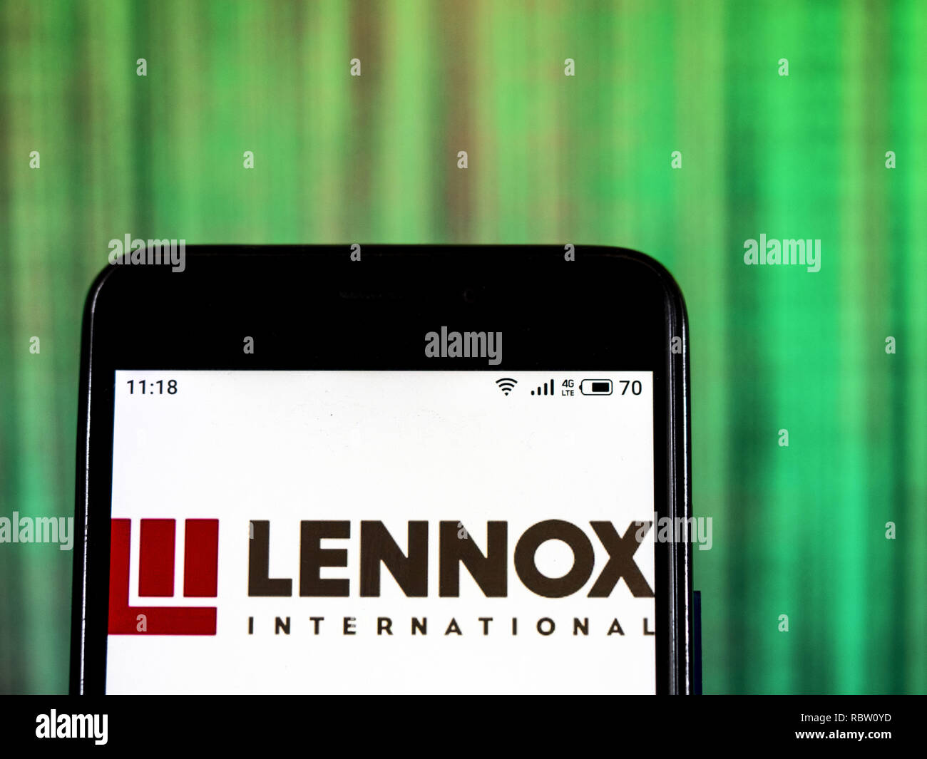 Lennox international logo hi-res stock photography and images - Alamy