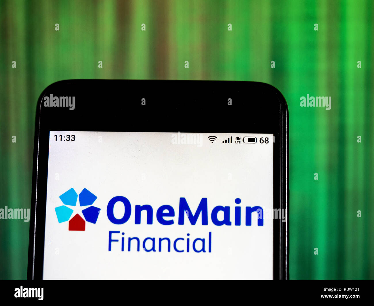 Onemain logo hi-res stock photography and images - Alamy
