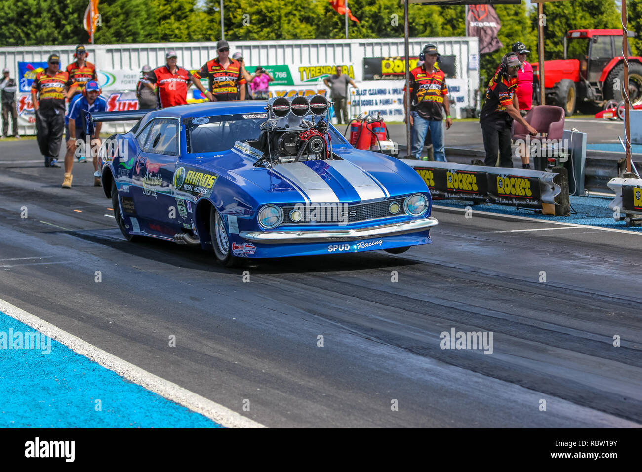 Supercharged dragster hi-res stock photography and images - Alamy
