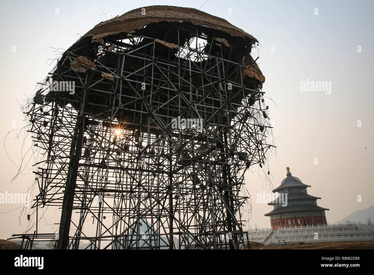Shijiazhuang, Shijiazhuang, China. 12th Jan, 2019. Shijiazhuang, CHINA ...