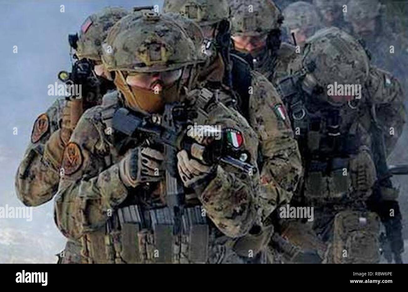 9° Reggimento D'assalto Paracadutisti ‘Col Moschin‘ Stock Photo - Alamy