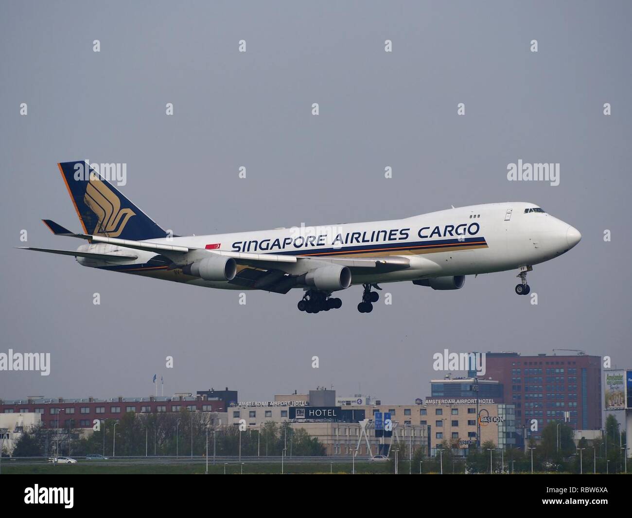 Landing at schiphol ams eham hi-res stock photography and images - Alamy