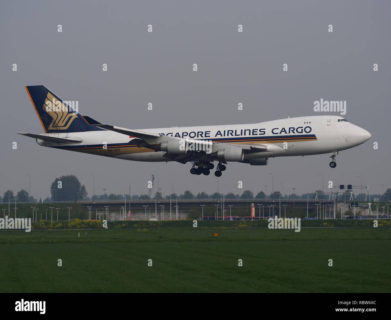 Landing at schiphol ams eham hi-res stock photography and images - Alamy