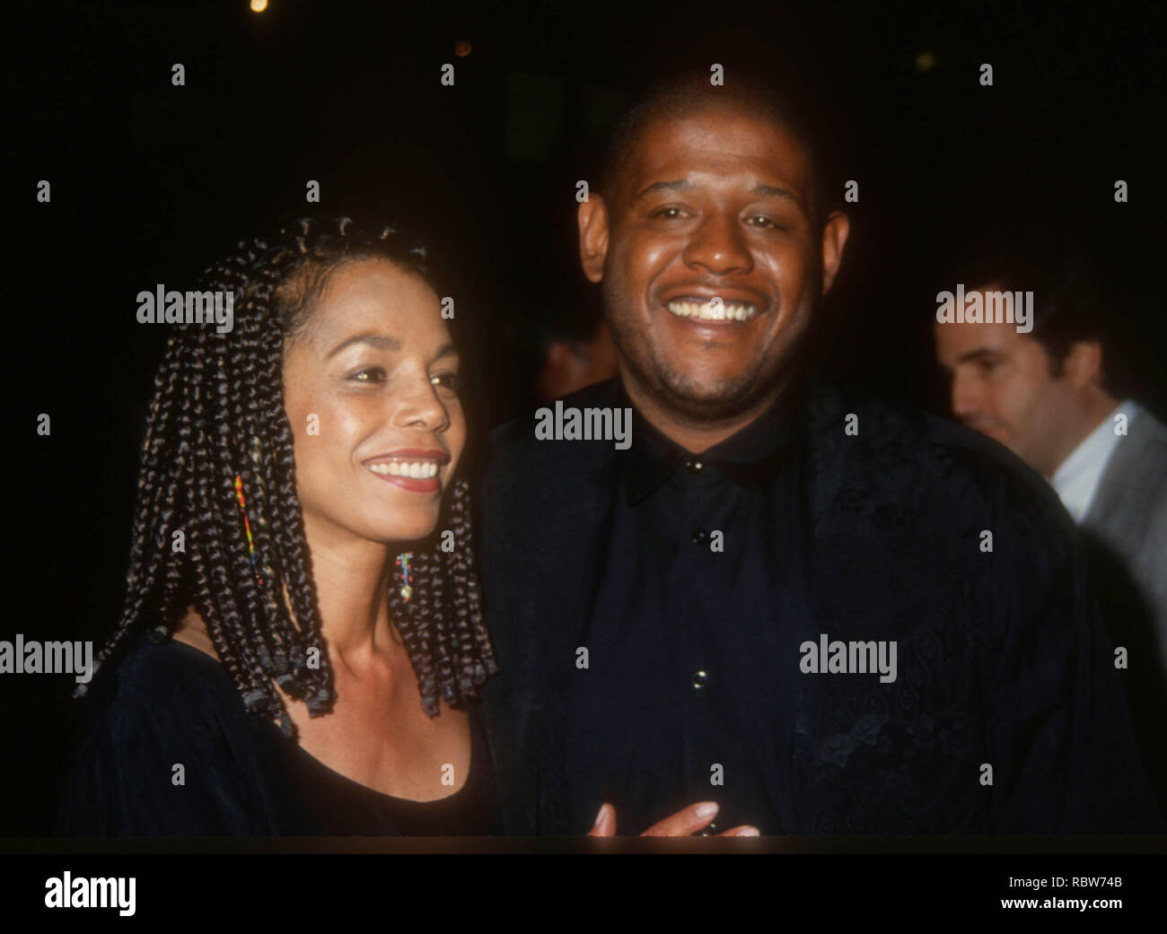 Forest whitaker wife keisha nash hi-res stock photography and images ...