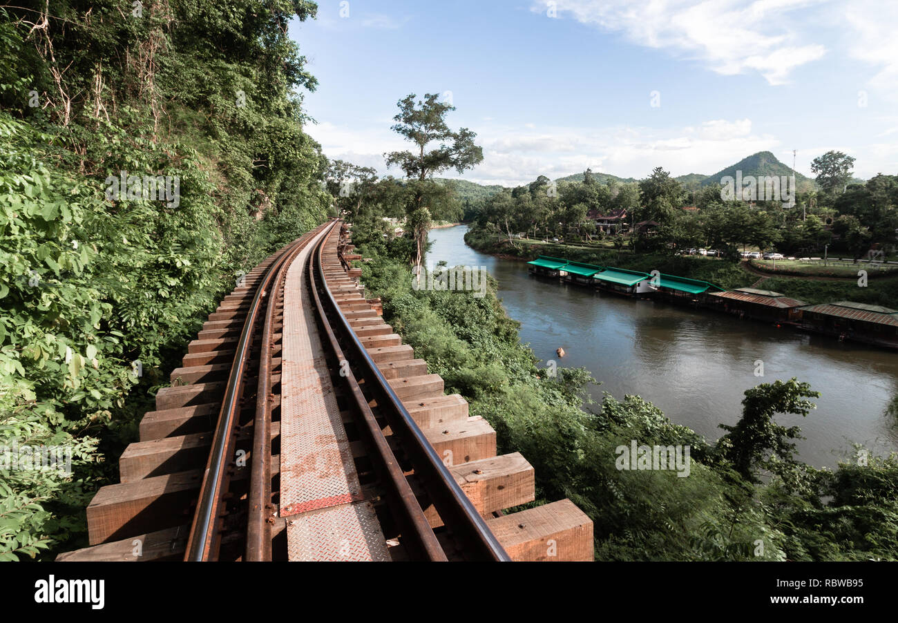 Death railway thailand building hi-res stock photography and images - Alamy