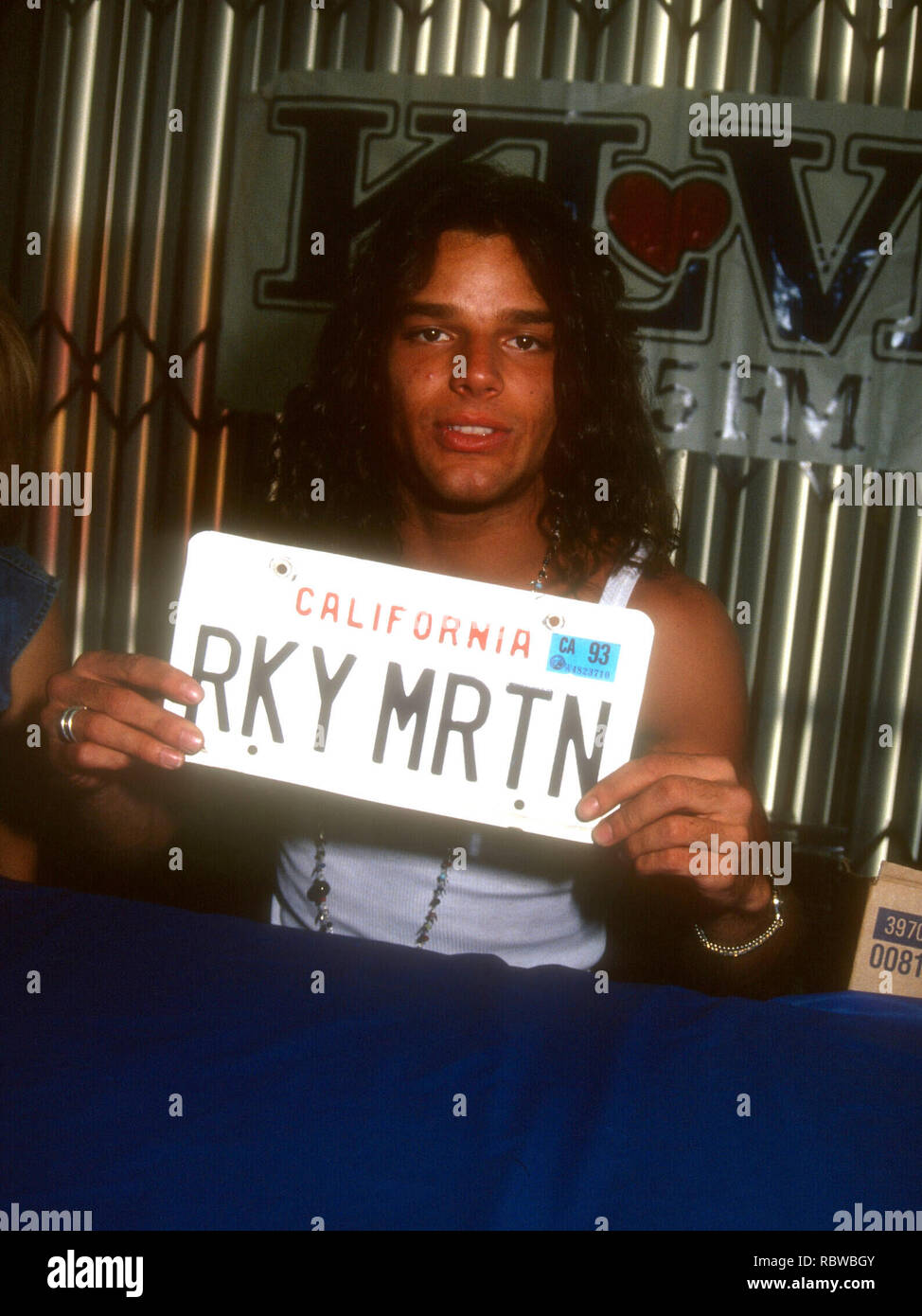 LOS ANGELES, CA - AUGUST 17: Singer Ricky Martin attends in store ...