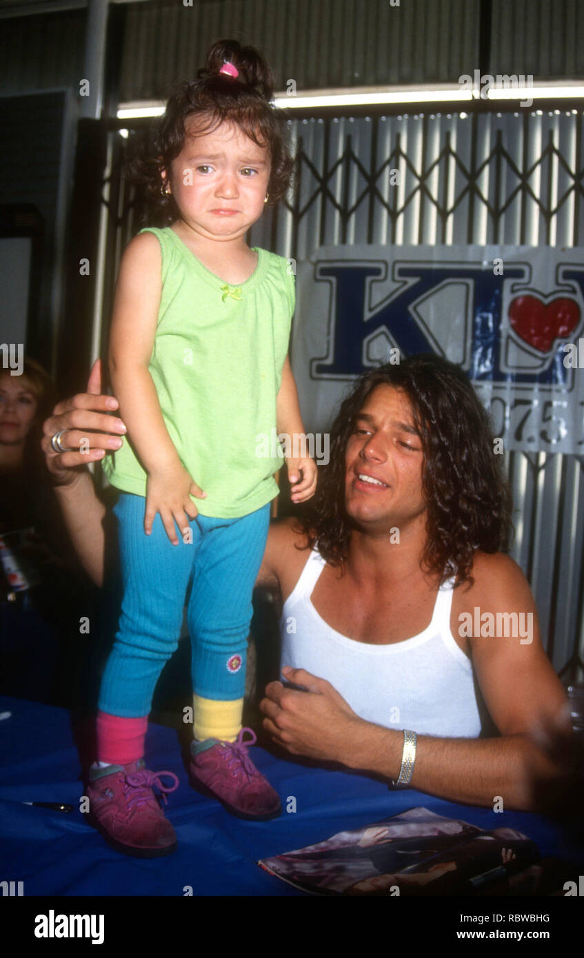 LOS ANGELES, CA - AUGUST 17: Singer Ricky Martin attends in store ...