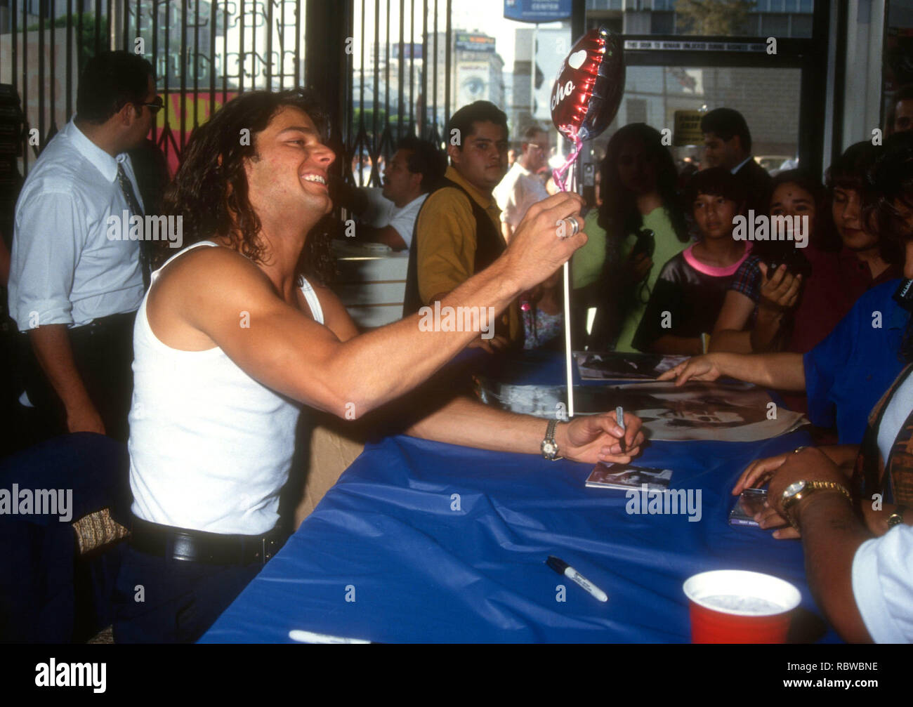 LOS ANGELES, CA - AUGUST 17: Singer Ricky Martin attends in store ...