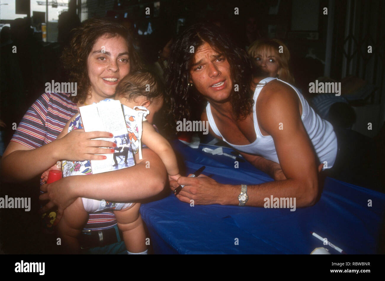 LOS ANGELES, CA - AUGUST 17: Singer Ricky Martin attends in store ...